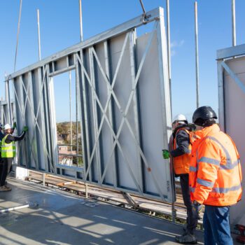 Innovative Panelised Construction in Challenging Urban Environment